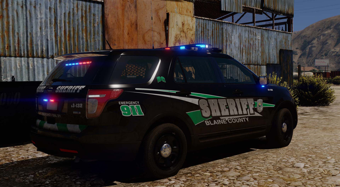 Fictional Sheriff Livery Pack (Blaine) – Redneck Modifications LLC