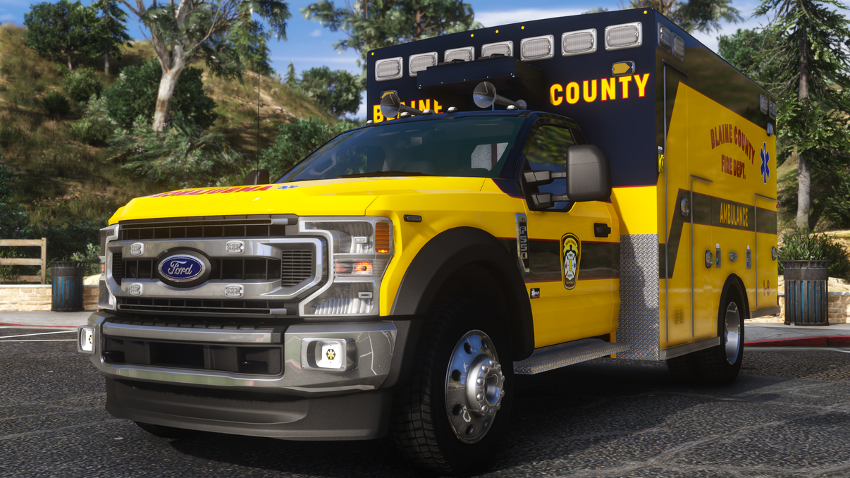 2022 Generic 550 Class Ambulance (Whelen) – Redneck Modifications LLC