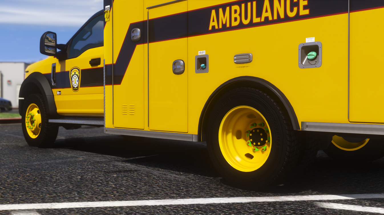 2022 Generic 550 Class Ambulance (Whelen) – Redneck Modifications LLC