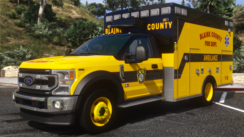 2022 Generic 550 Class Ambulance (Whelen) – Redneck Modifications LLC