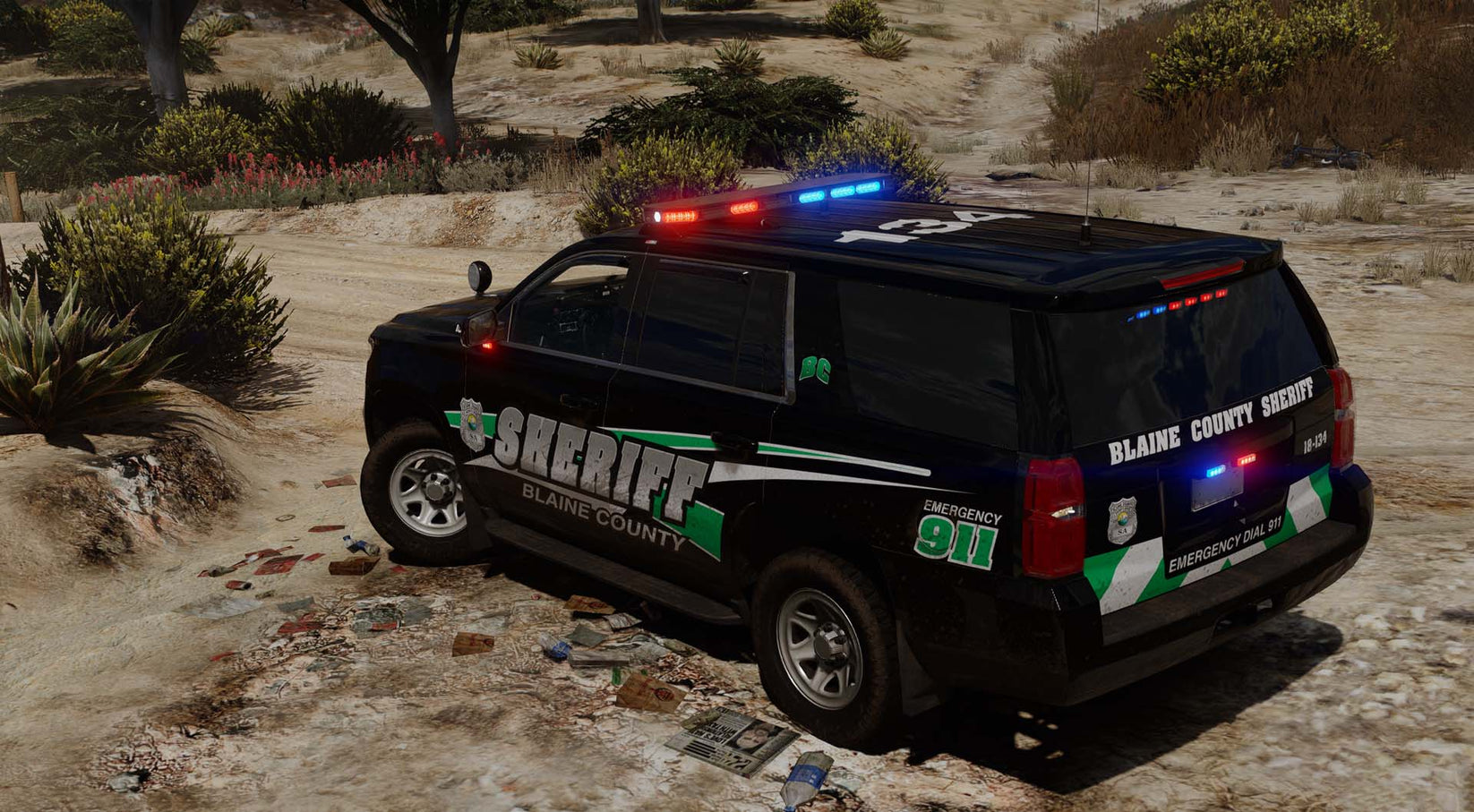 Fictional Sheriff Livery Pack (Blaine) – Redneck Modifications LLC