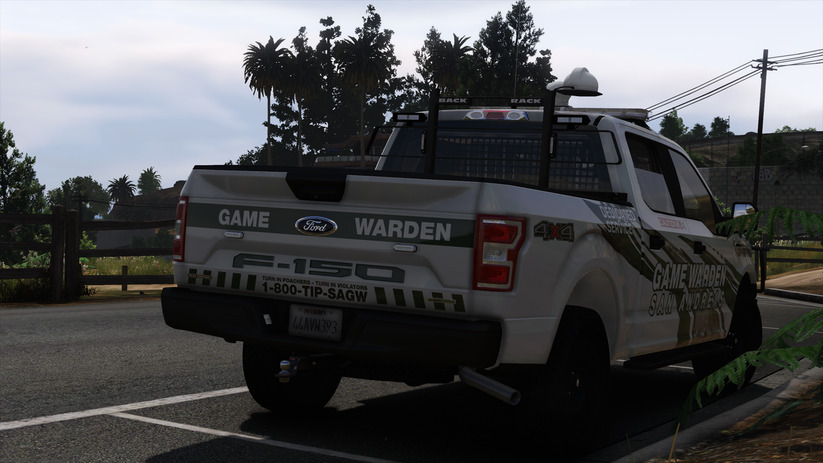 2018 Generic 150 Class Game Warden Truck K9 Variant – Redneck ...