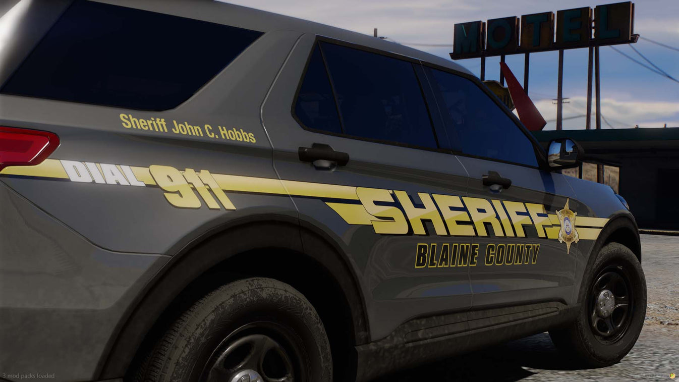 Chatham County Sheriff Livery Pack (Blaine) – Redneck Modifications LLC