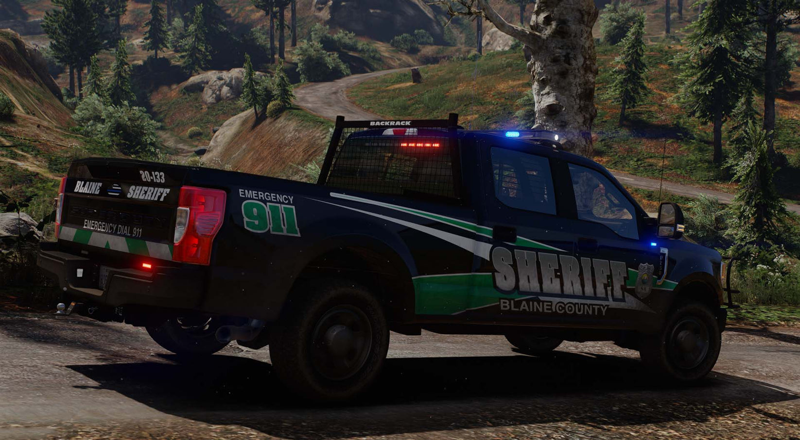 Fictional Sheriff Livery Pack (Blaine) – Redneck Modifications LLC