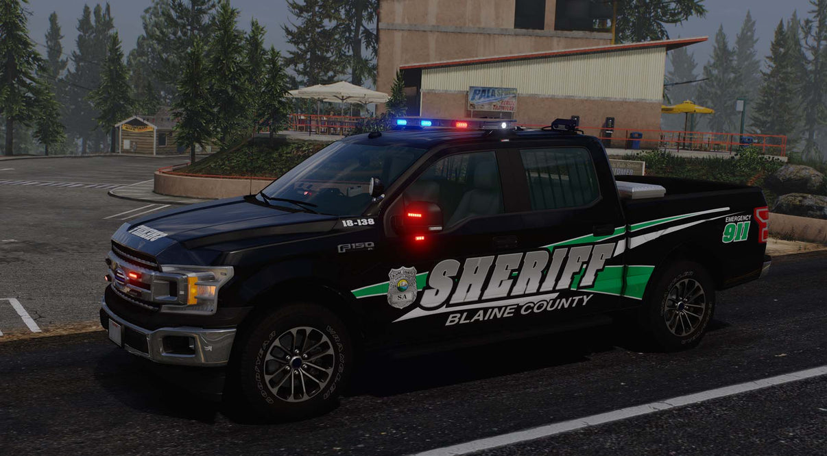 Fictional Sheriff Livery Pack (Blaine) – Redneck Modifications LLC