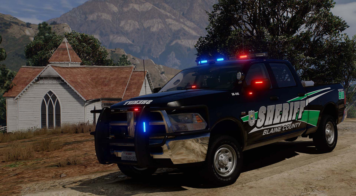 Fictional Sheriff Livery Pack (Blaine) – Redneck Modifications LLC