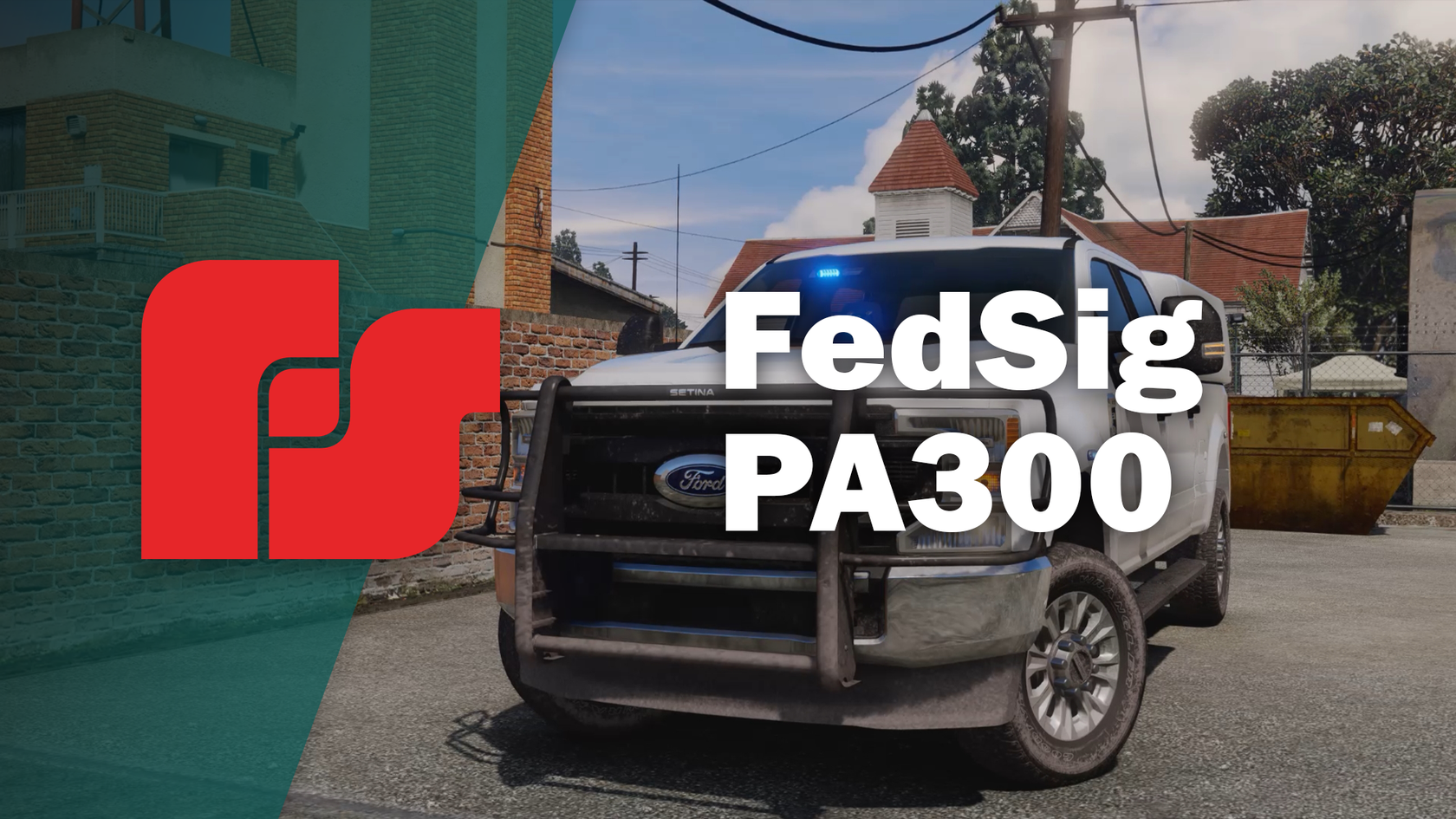 PA300 Siren – Redneck Modifications LLC