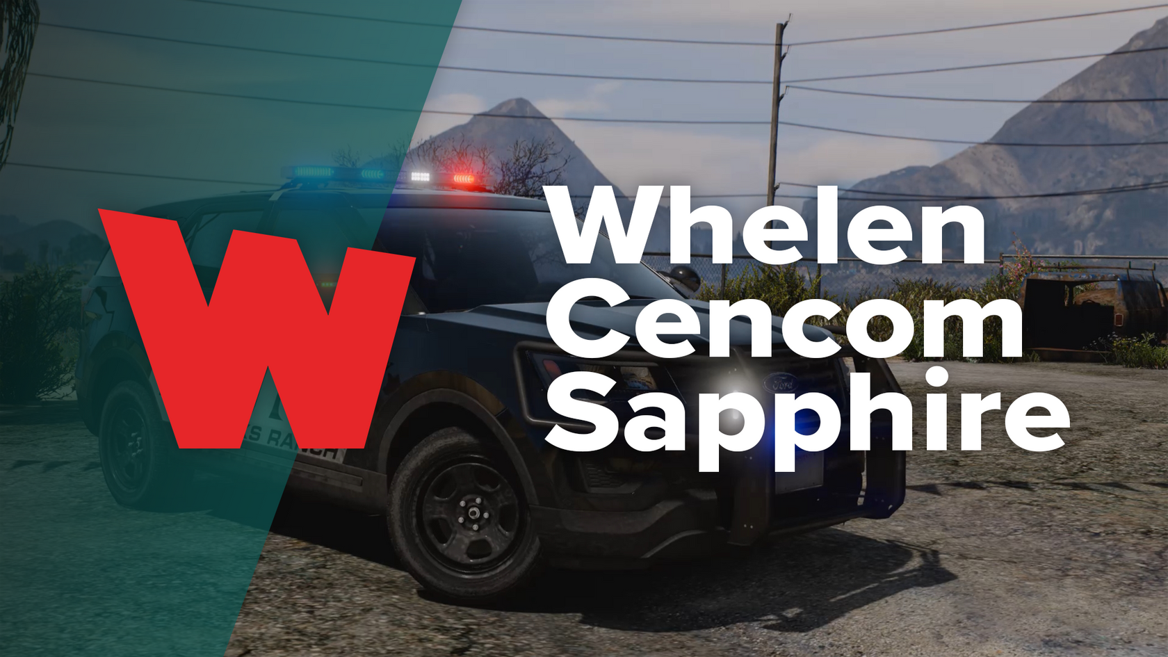 Cencom Sapphire Siren – Redneck Modifications LLC