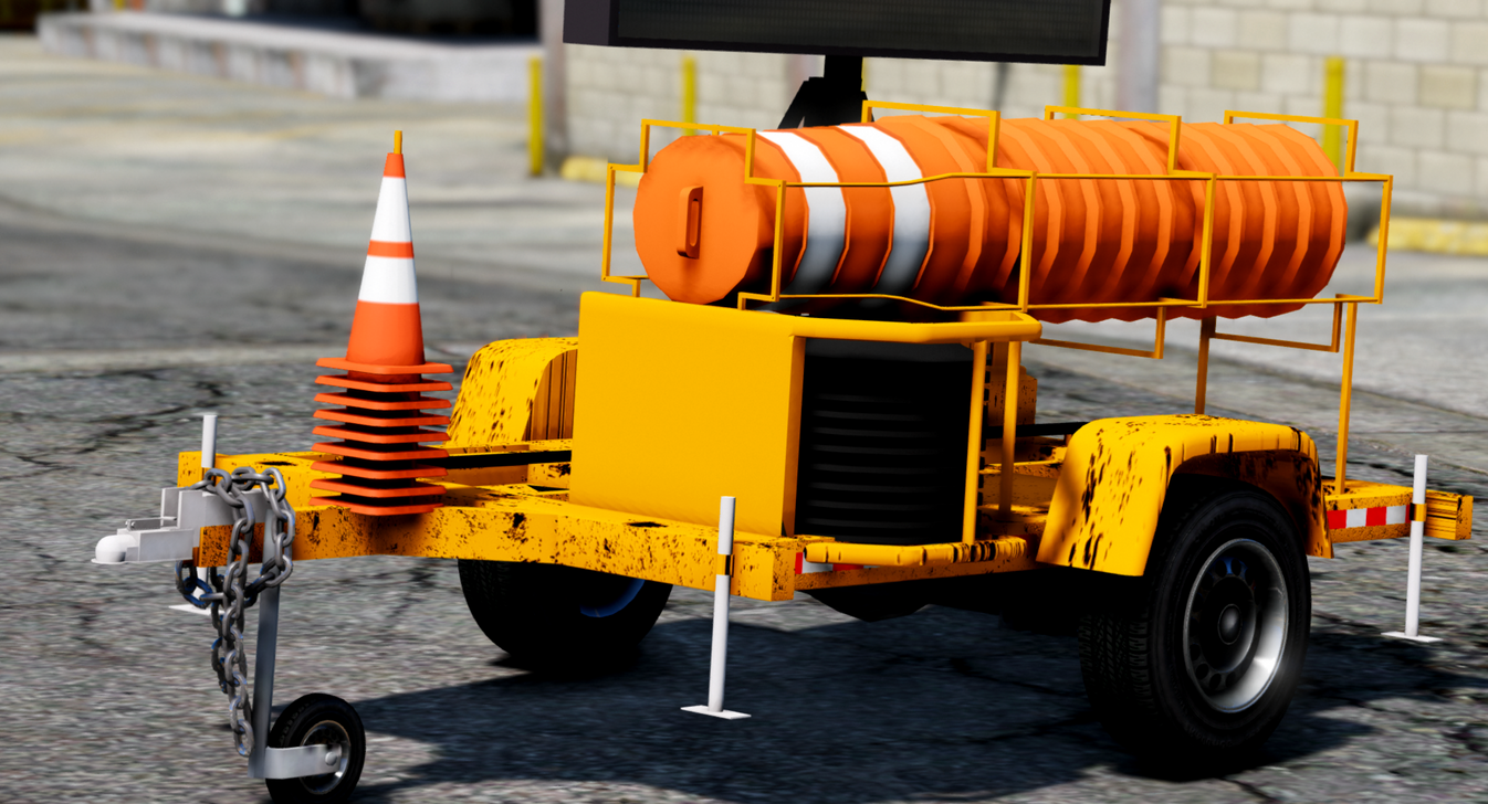 DOT Message Board Trailer – Redneck Modifications LLC