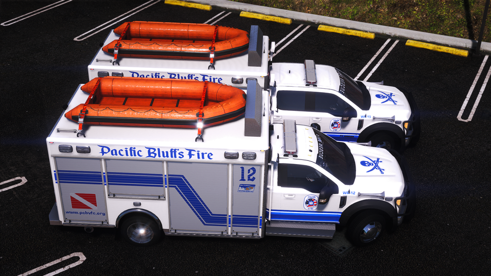 2018 Generic 5500 Class Crew & Single Cab Multifunction Water Rescue T ...